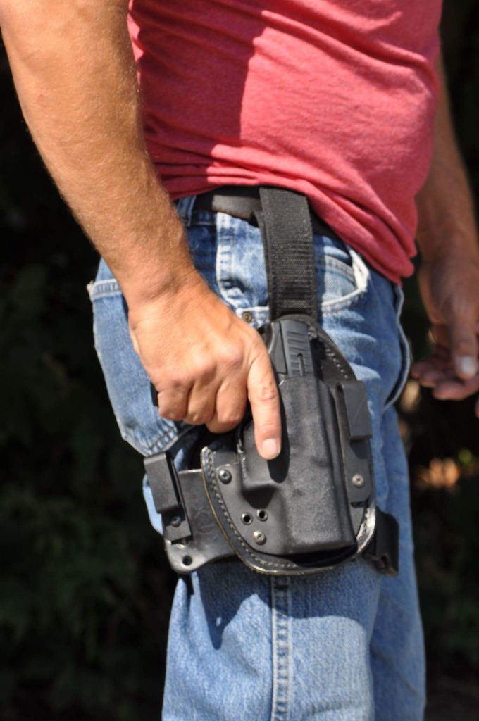 Drop Leg Velcro Mount (for Adaptive Velcro Holsters) - RPS Tactical ...