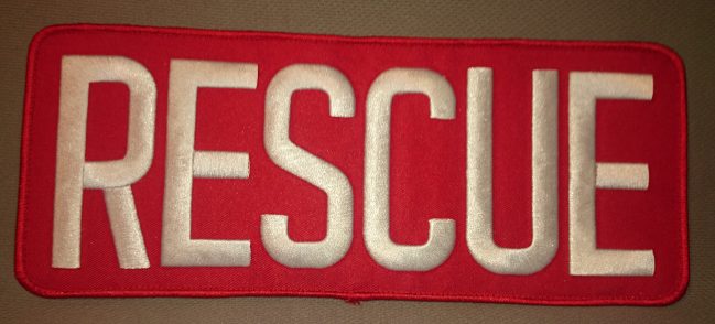 3x7" Rescue Patch (Velcro backed) - RPS Tactical - Tactical Firearm ...